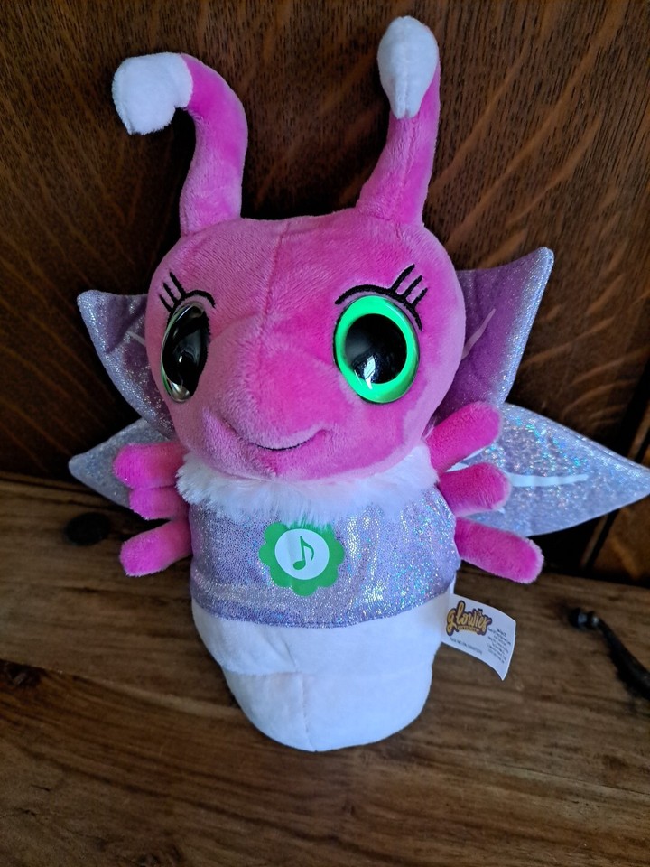 Glowies Firefly Sleeping Companion Pink Soft Toy with Lights & Sounds ...