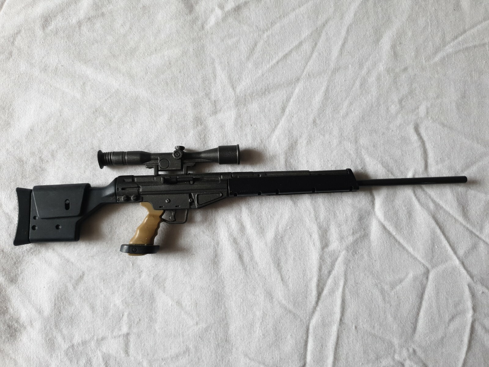 1/6 PSG 1 Sniper Rifle Metal Gear Police Swat Hot Toys Soldier Story ...