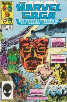 The Marvel Saga (3A) Direct Edition Marvel Comics Feb-86 | eBay