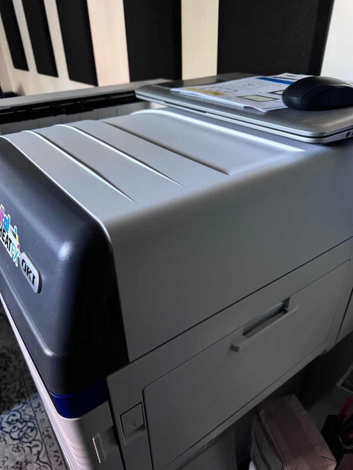 OKI Pro 9541WT Digital Heat FX Color with White Toner Printer w/ new ...