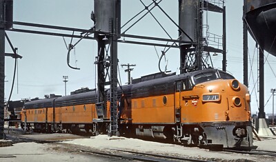 MILW EMD F7A No. 77C 4 x 6 Photo Bensenville, Illinois Yard April 9 ...