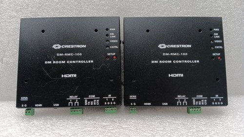 Lot Of 2 - Crestron DM-RMC-100-C DigitalMedia Receiver and Room ...