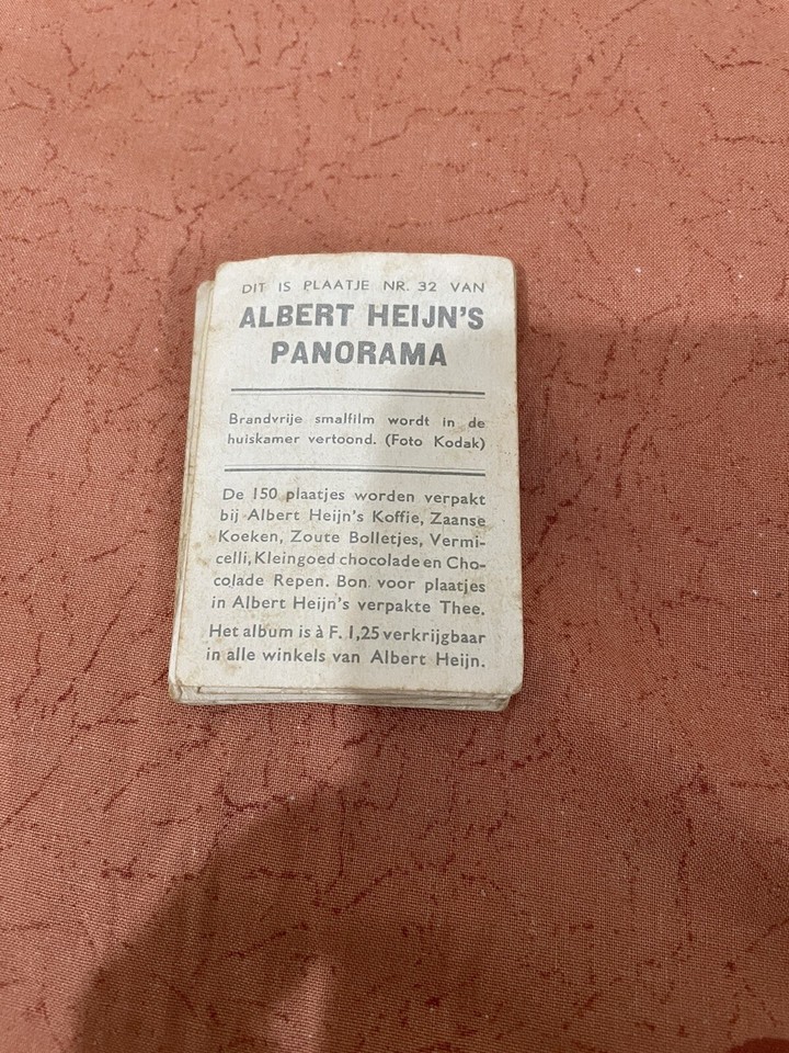Vintage ALBERT HEIJN'S PANORAMA Trade Cards | eBay