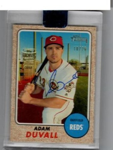 2018 Topps Archives Signature Series Autograph #230 Adam Duvall AUTO 10 ...