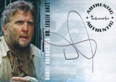 Lost Season 1 One A-9 Daniel Roebuck as Dr. Leslie Arzt Autograph Card ...