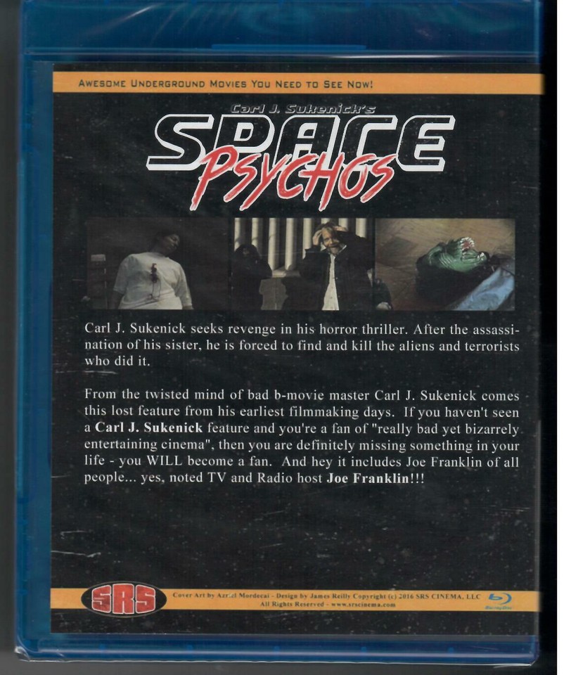 Space Psychos (Blu-ray) OOP Very Rare HTF Scifi Horror NEW & SEALED! | eBay