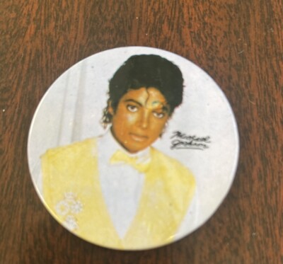 VTG Michael Jackson 1980s Original Pin Pinback Button Badge Songs ...
