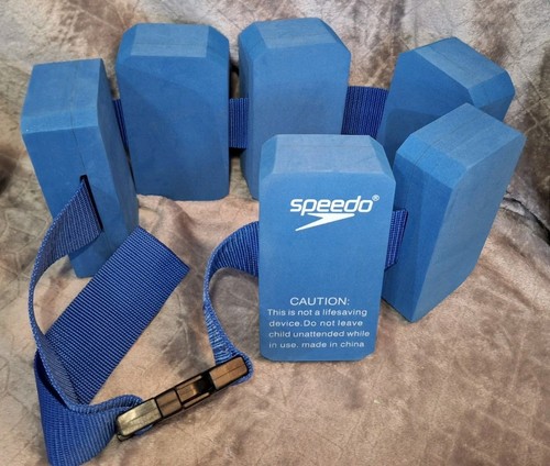 Speedo Aqua Belt Fitness Blue Waist Pool Swim Workout Water Aerobics ...