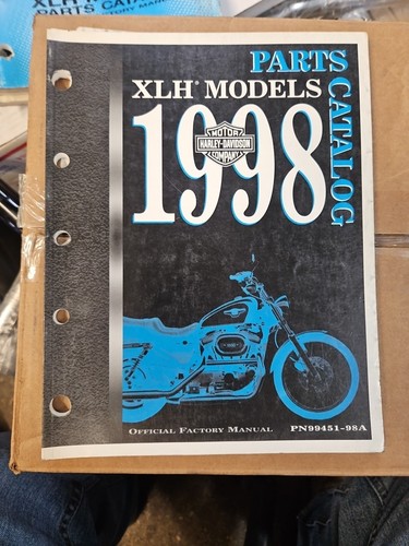 Harley-Davidson 99451-98A PARTS CATALOG / Manual 1998 XLH Sportster ...