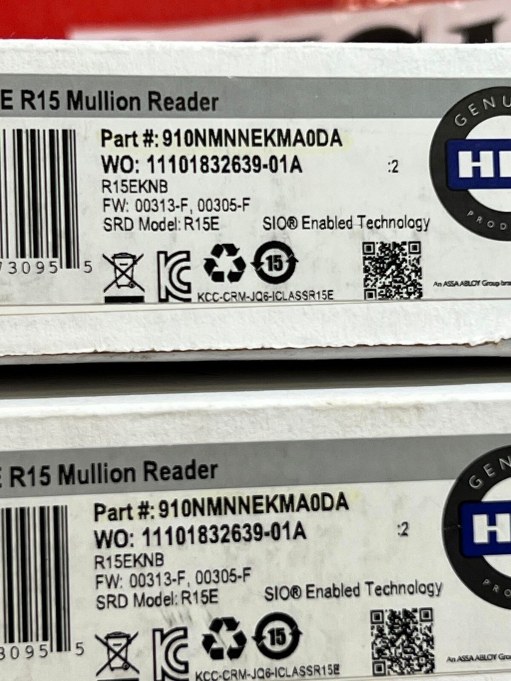 HID 910NMNNEKMA0DA iClass SE R15 Mullion Reader | eBay