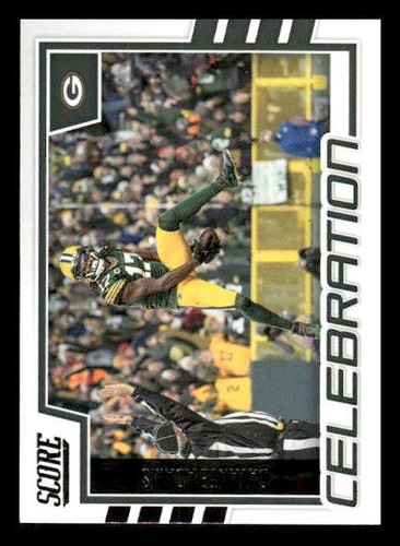 2022 Score #C-DA Davante Adams Celebration Green Bay Packers | eBay