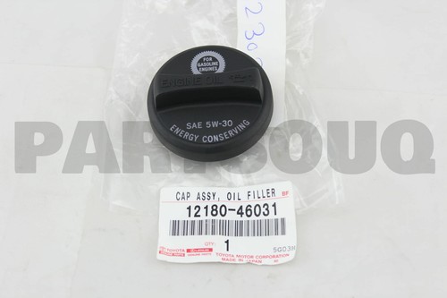 1218046031 Genuine Toyota CAP SUB-ASSY, OIL FILLER 12180-46031 | eBay