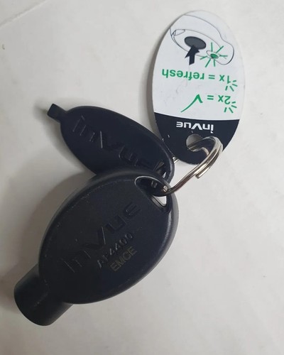 Invue AF4400 IR Key Fob with Gray Button INF117Z | eBay