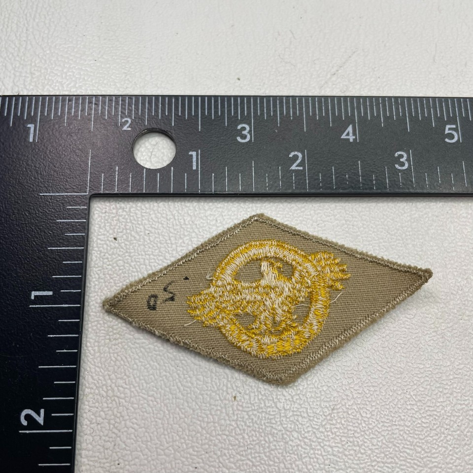 Military RUPTURED DUCK Patch (has .50 written on the BACK in ink) 003M ...