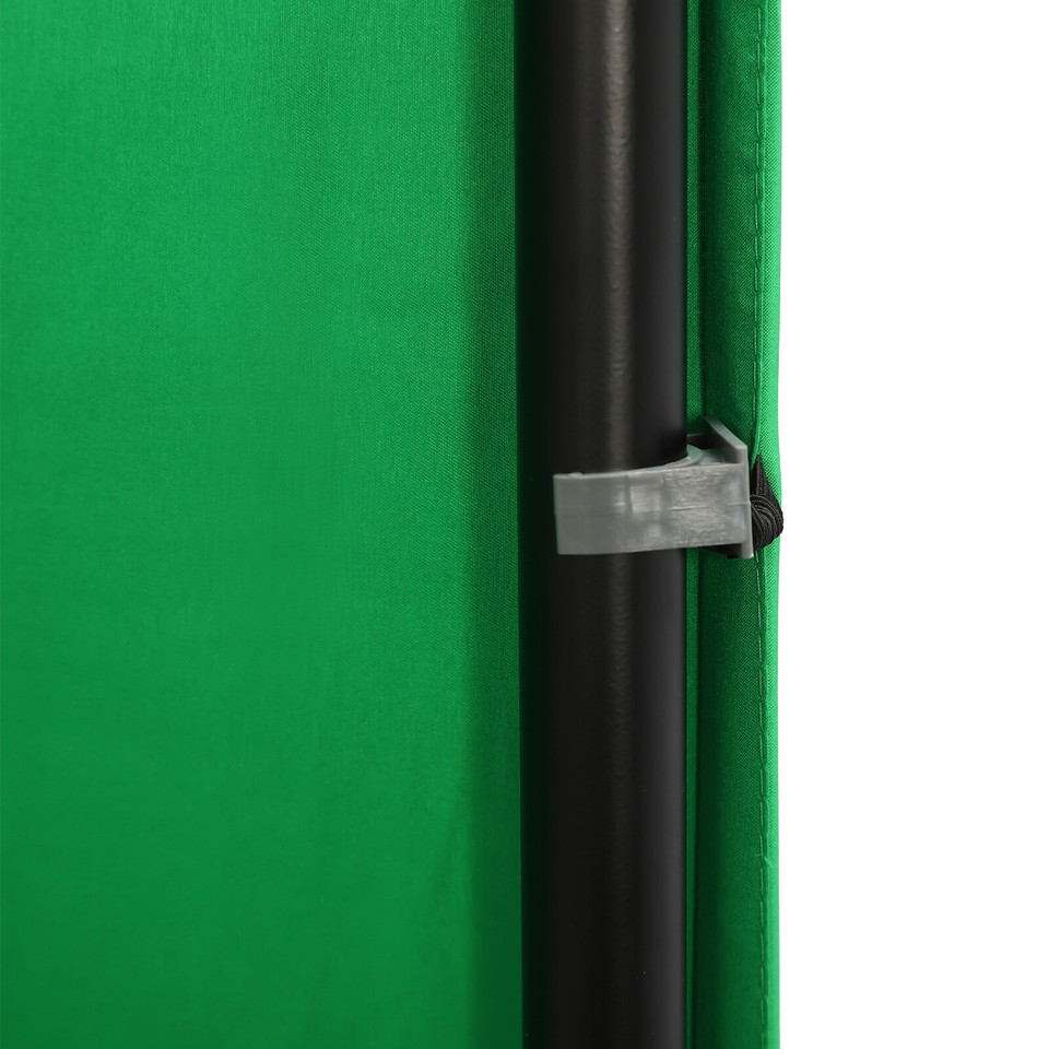 13.12*7.87ft Photography Backdrop Stand Kit with Green Cloth For Photo ...