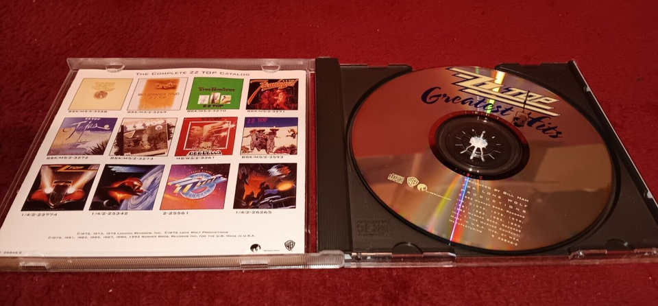 Greatest Hits by ZZ Top (CD, Mar-1992, Warner Bros.) 75992684620 | eBay