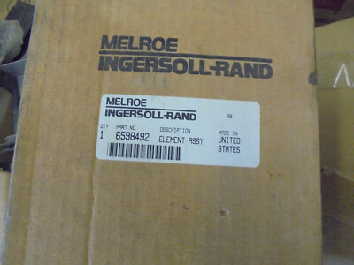 Melroe Bobcat Ingersoll Rand 6598492 air filter | eBay