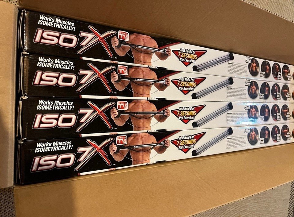 ISO 7X Isometric Workout Bar for Strength Training Fitness Equipment ...