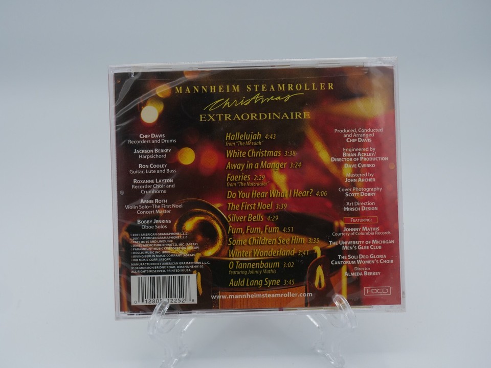 Christmas Extraordinaire by Mannheim Steamroller (CD, 2001) NEW SEAL ...