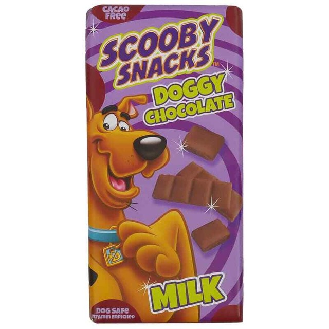 3x Scooby Snacks Doggy Chocolate Dog Safe Dogs Treat Cacao Milk Peanut ...