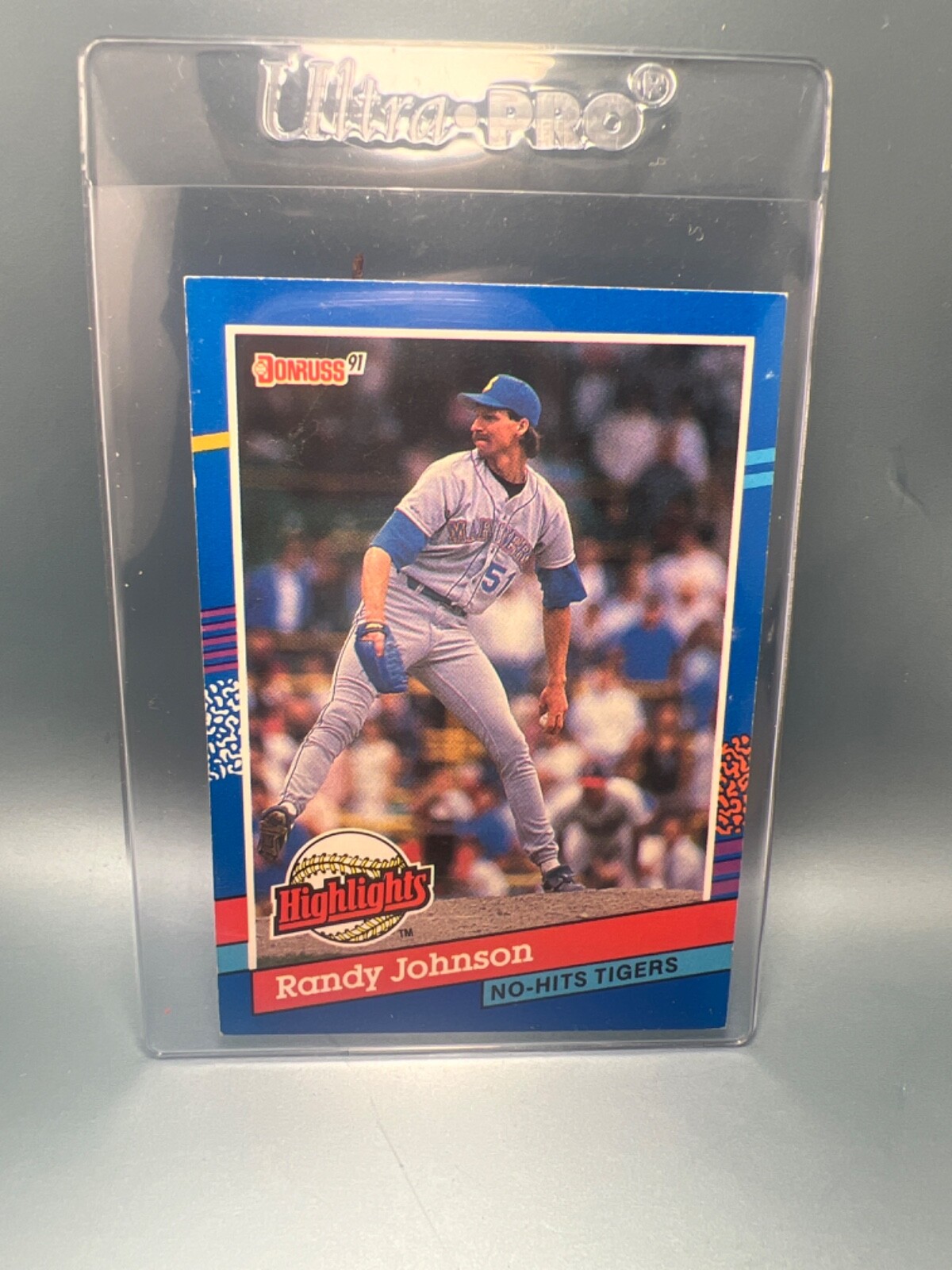 Donruss ‘91 Randy Johnson No Hits Tigers collectors card | eBay