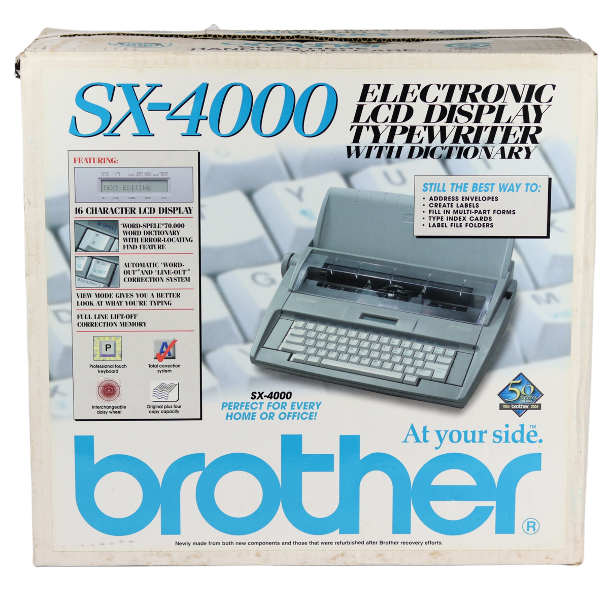 Brother Sx 4000 Electronic Typewriter By From Office Depot