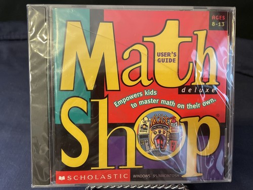 Math Shop SEALED Vintage PC Video Game Excellent Rare | eBay
