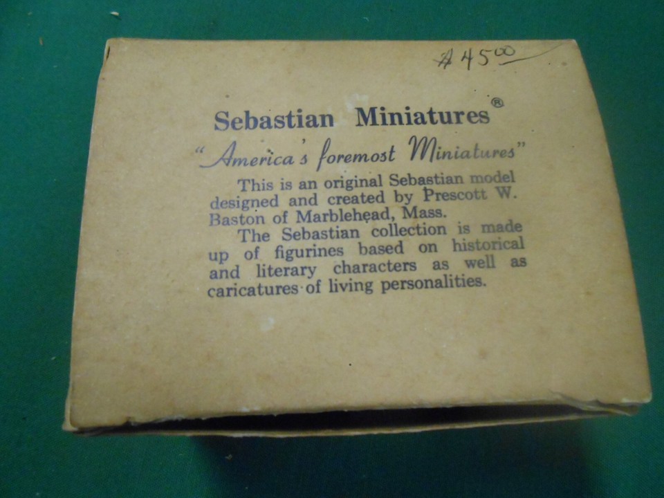 NIB- Great Collectible Sebastian Miniature IN THE CANDY STORE Figure ...