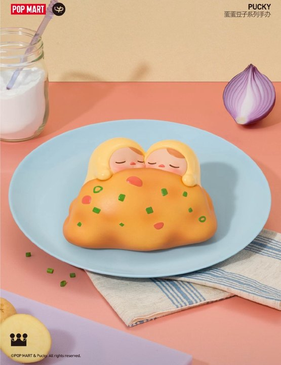 PUCKY EGG BEANIE SERIES FIGURE BLIND BOX CONFIRMED CUTE ART TOY GIFT ...