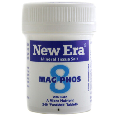 New Era No 8 Mag Phos Single Salt Magnesium Phosphate with Biotin 240 ...