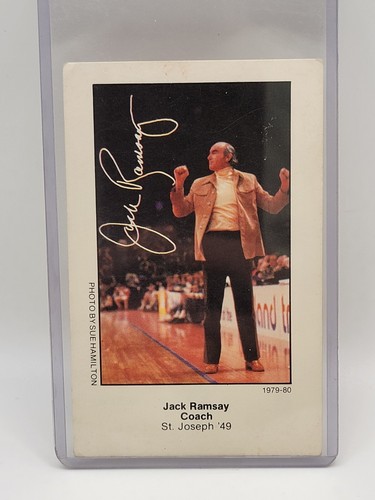 1979-80 Portland Trailblazers Police Jack Ramsay HOF | eBay