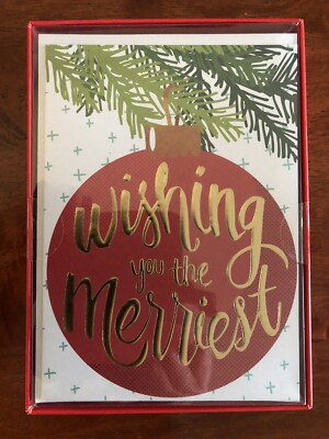 Graphique Christmas cards 15 Holiday Cards With Envelop-All one Design ...