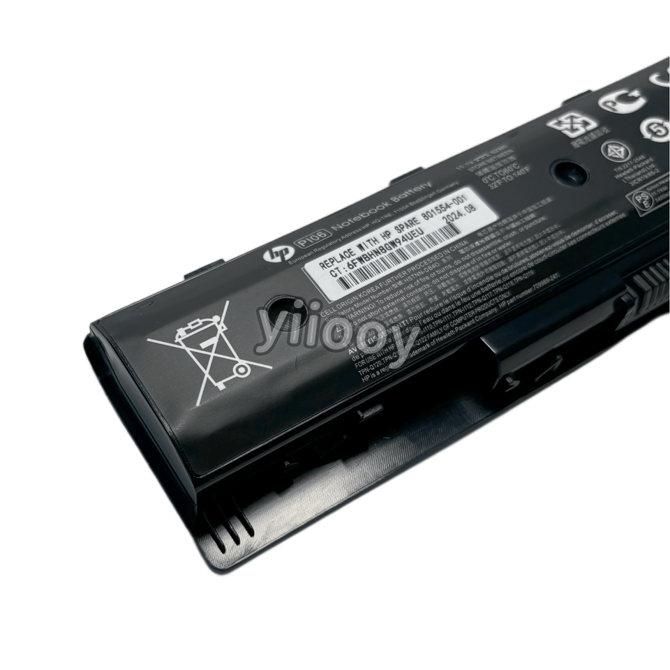 New Genuine 62WH PI06 Battery for HP 710416-001 710417-001 709988-541 ...
