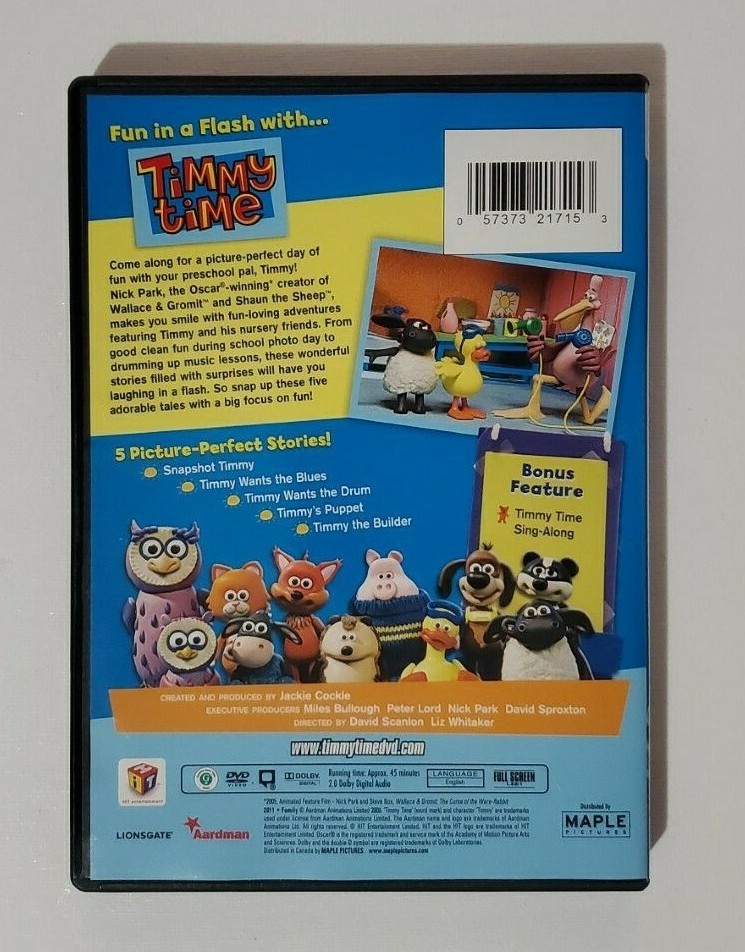 Timmy Time: Picture Day (DVD, 2011) for sale online | eBay