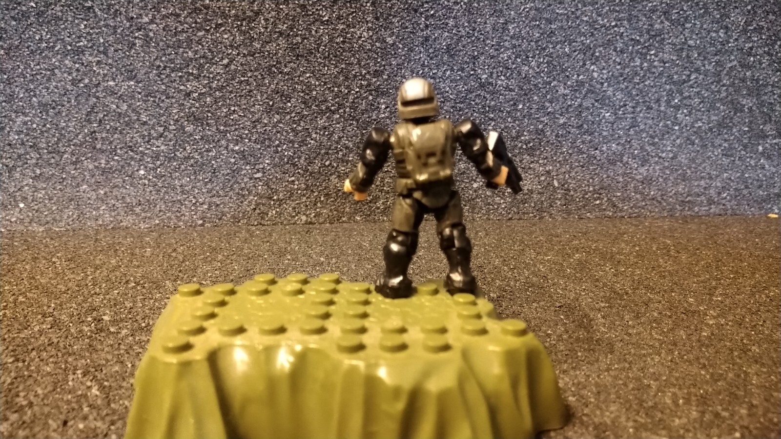 MEGA BLOKS HALO UNSC SPARTAN ODST GREY AND SILVER COLOUR mega construx ...