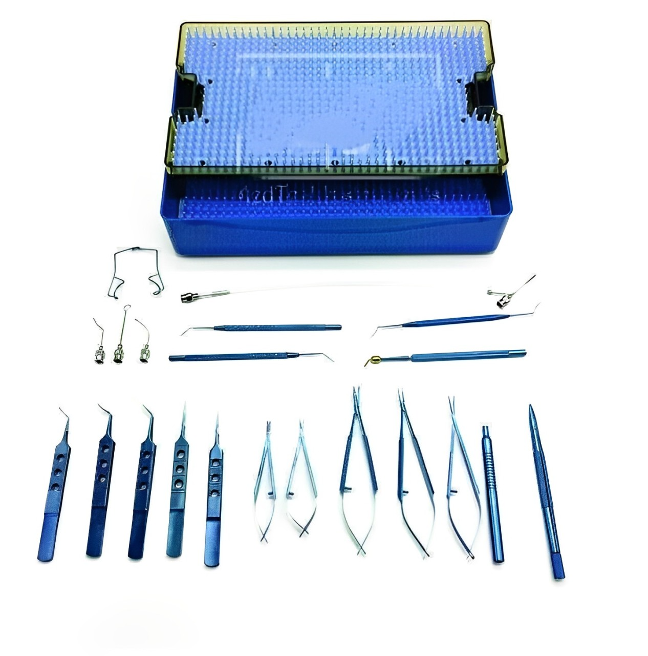 Titanium Coated Cataract Set Eye Ophthalmic Tools 21 Pcs with ...