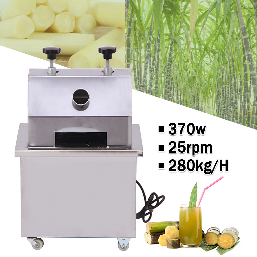 USA 110V 280kg/h Electric Sugar Cane Press Juicer Desktop Cane Machine ...