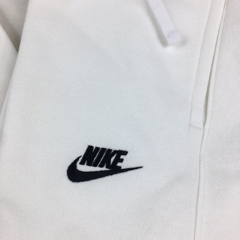Nike Sportswear Club Essential Fleece Joggers White Men’s Size S BV2707 ...