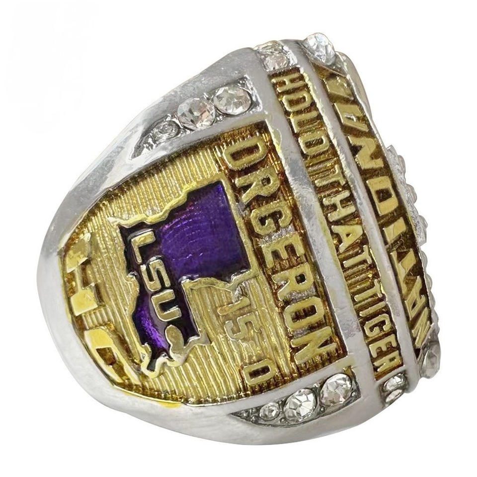 NCAA 2019 LSU Louisiana University Ring Size 11 | eBay