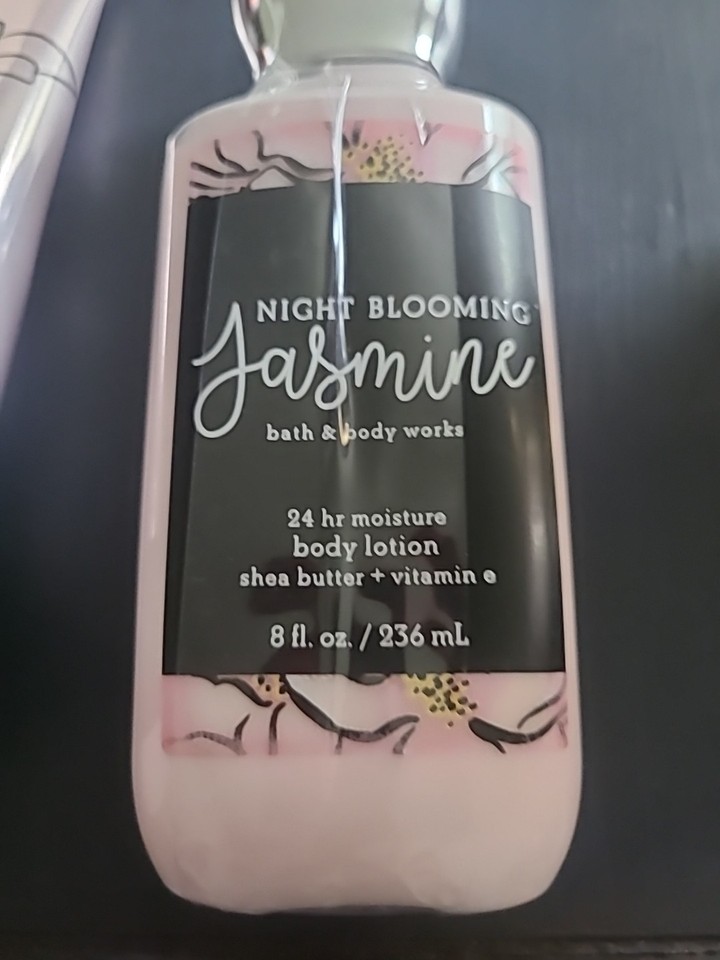 RARE Bath & Body Works NIGHT BLOOMING JASMINE Lot Set 4 LAST ONE | eBay