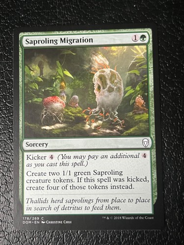 Saproling Migration Dominaria Regular 178/269 | eBay
