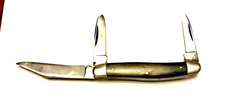 Utica Cutlery Co. Utica,N.Y. USA(tang stamp)3 blade knife-item#-50 | eBay