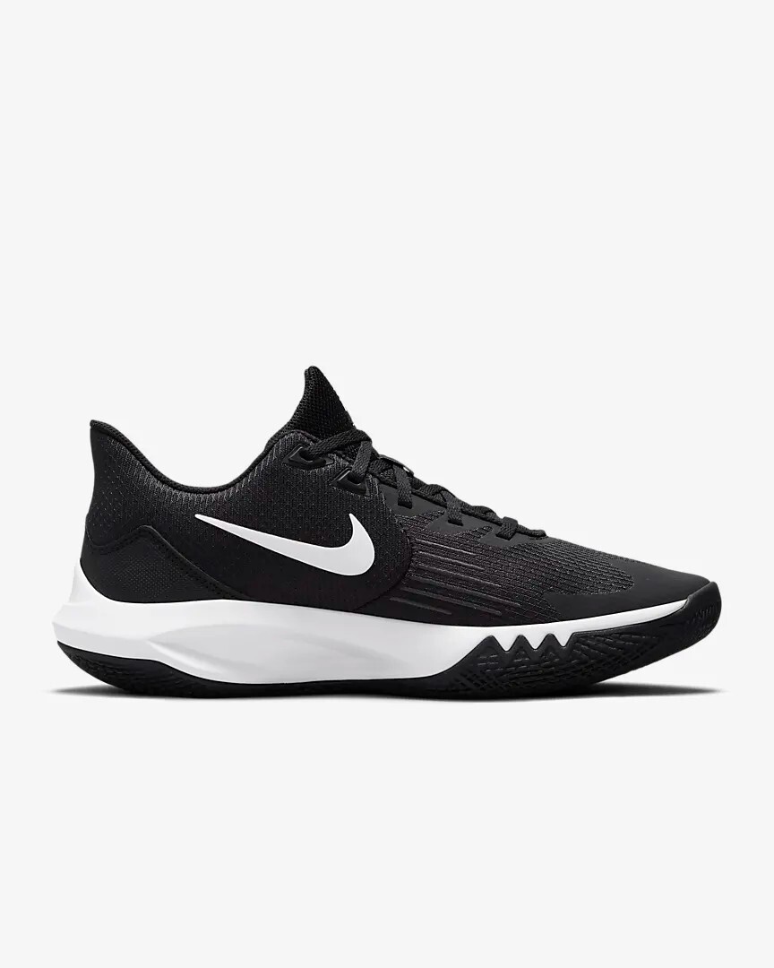 Nike Precision 5 Black White Sizes 8.5 - 10.5 Men's Basketball Shoes ...