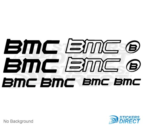 BMC Bike Sticker set of 10 Outdoor Grade Vinyl Bicycle Decals Any ...