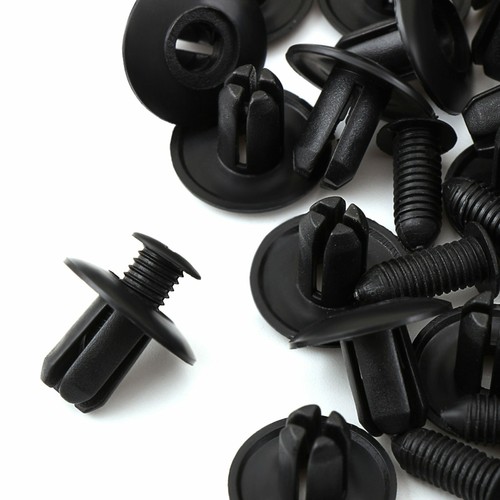 100pcs 8mm Plastic Car Screw Scrivet Clips Interior Trim Panel Clips ...