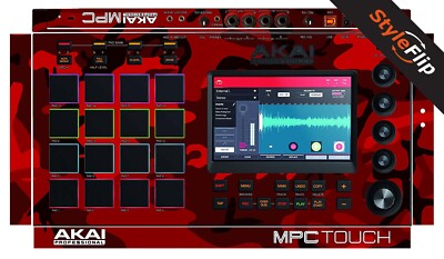 Akai MPC Touch | Red Camo | Protective Decal | StyleFlip Skins | eBay