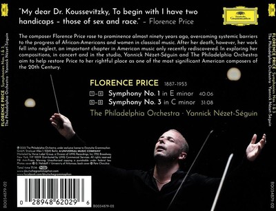 FLORENCE PRICE: SYMPHONIES NOS. 1 & 3 NEW CD 28948620296 | eBay UK