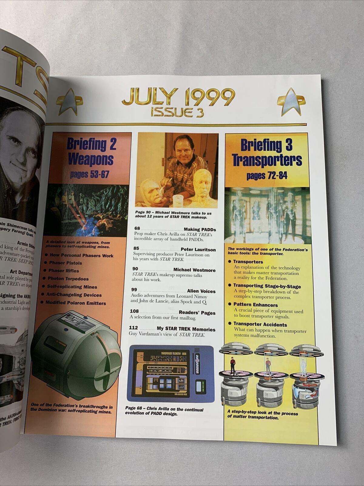 Star Trek The Magazine July 1999 ~ Leonard Nimoy | eBay.de