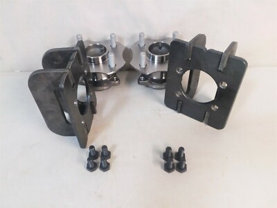 Build Your Own Custom Width Trailer Axle With Our 4 Lug Hubs & Mounting ...