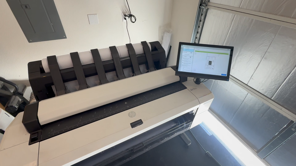 HP Designjet T2600 36" Wide Format Postscript Multifunction Inkjet ...
